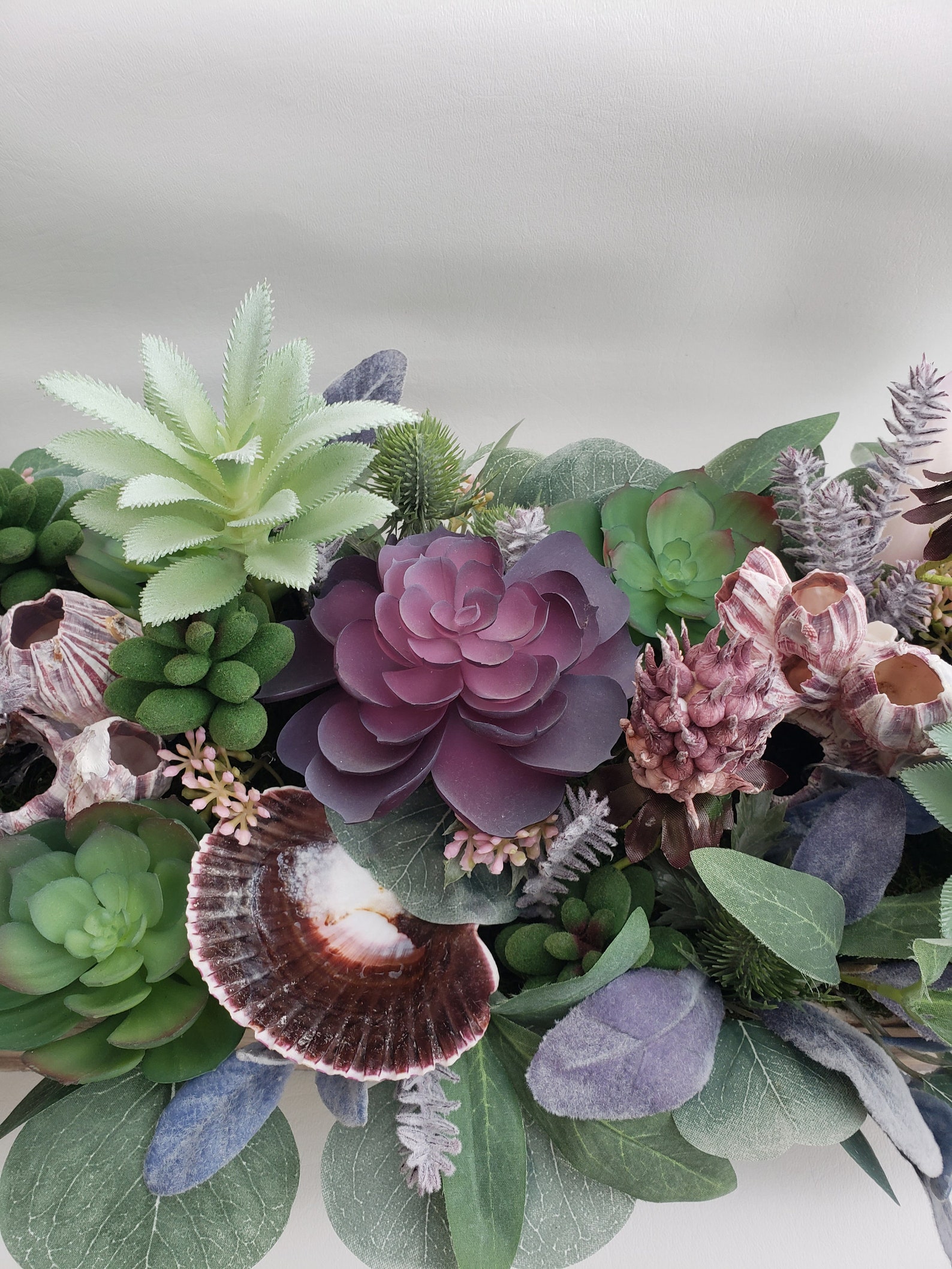 Funky Fun Coastal Centerpiece, Beach Centerpiece, Seashell Table ...