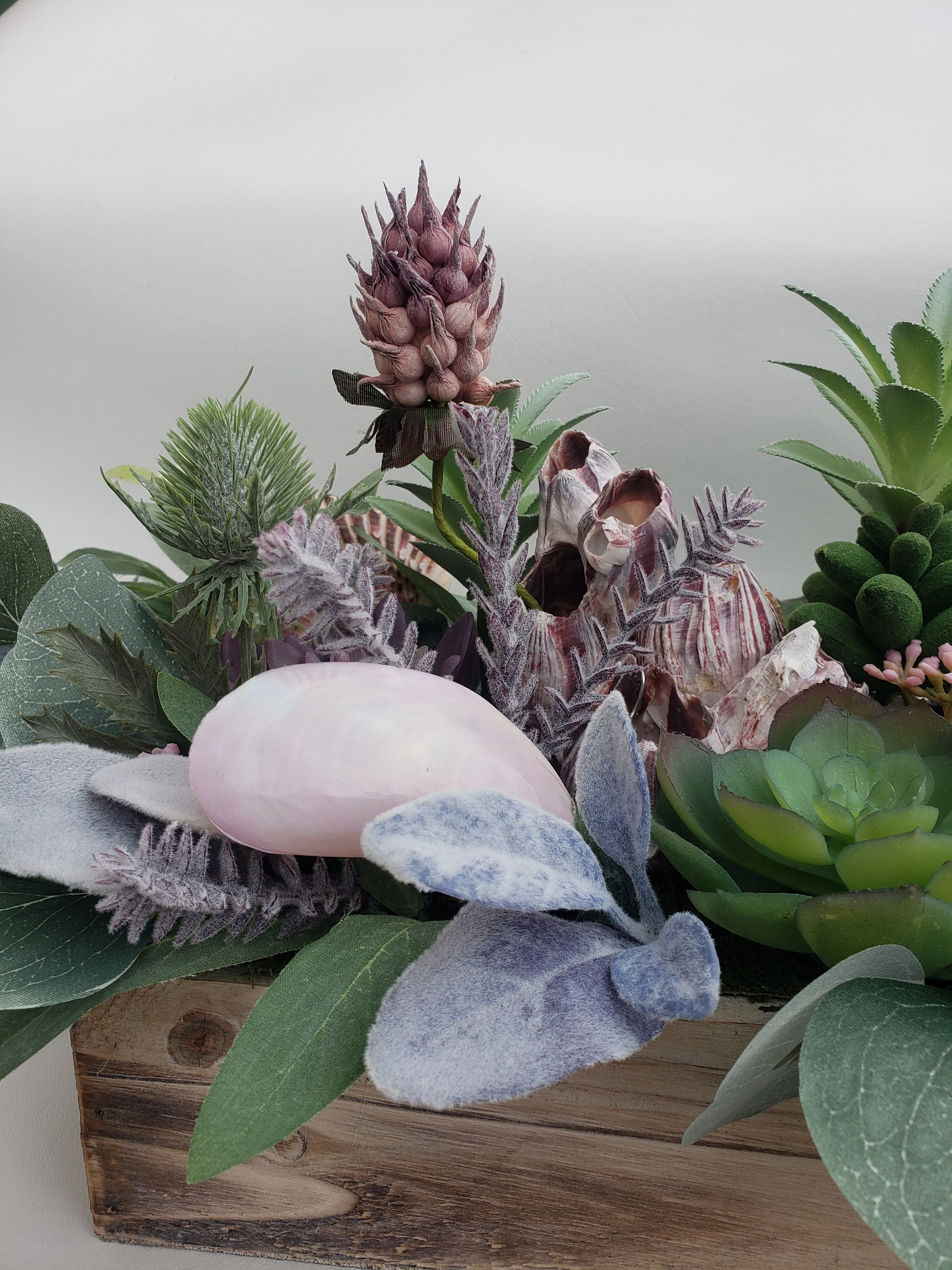 Funky Fun Coastal Centerpiece, Beach Centerpiece, Seashell Table ...