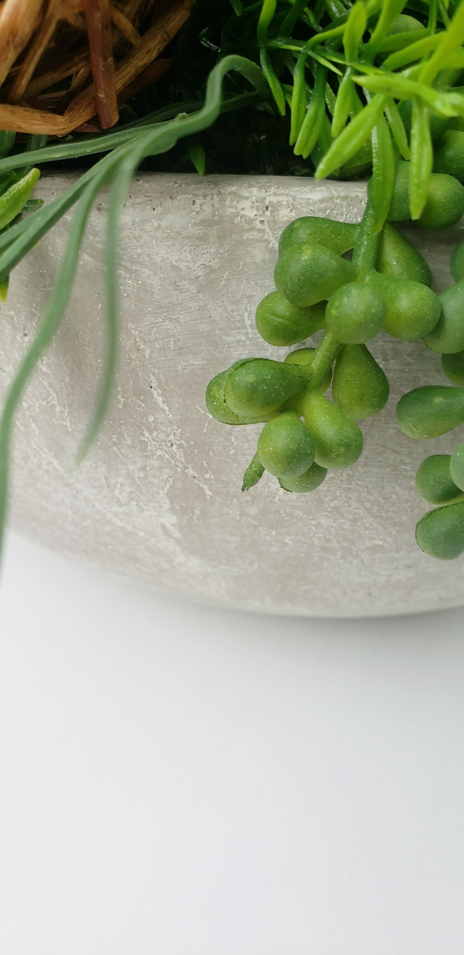 Nature Inspired Table Decor, Centerpiece, Mantle Arrangement, Faux ...