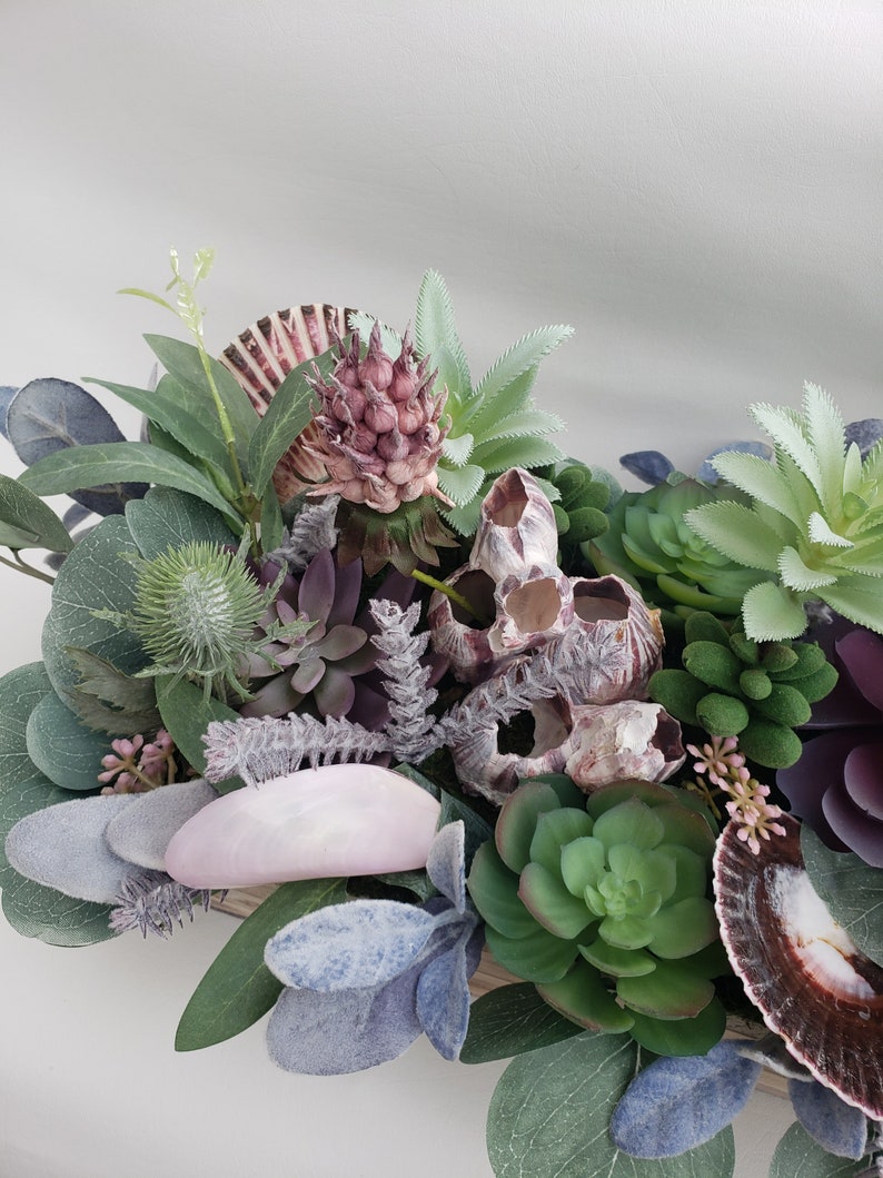 Funky Fun Coastal Centerpiece, Beach Centerpiece, Seashell Table ...