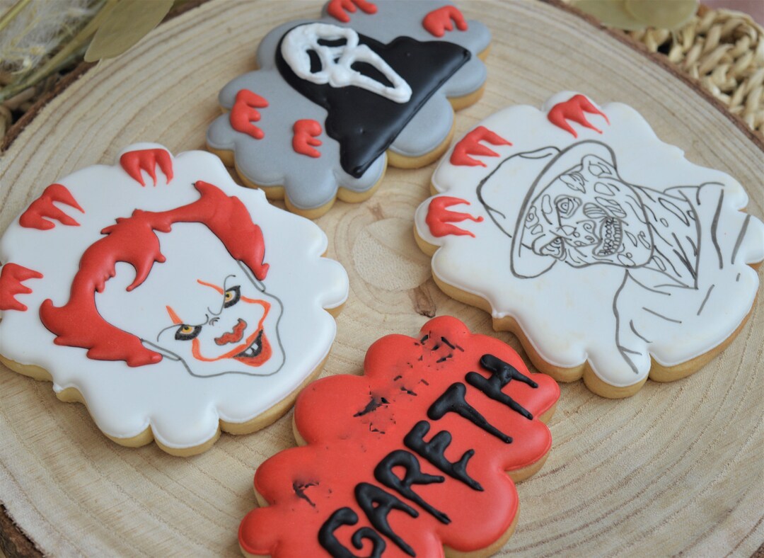 Horror Movies Characters Gift Box-halloween-halloween Biscuits-cookies ...