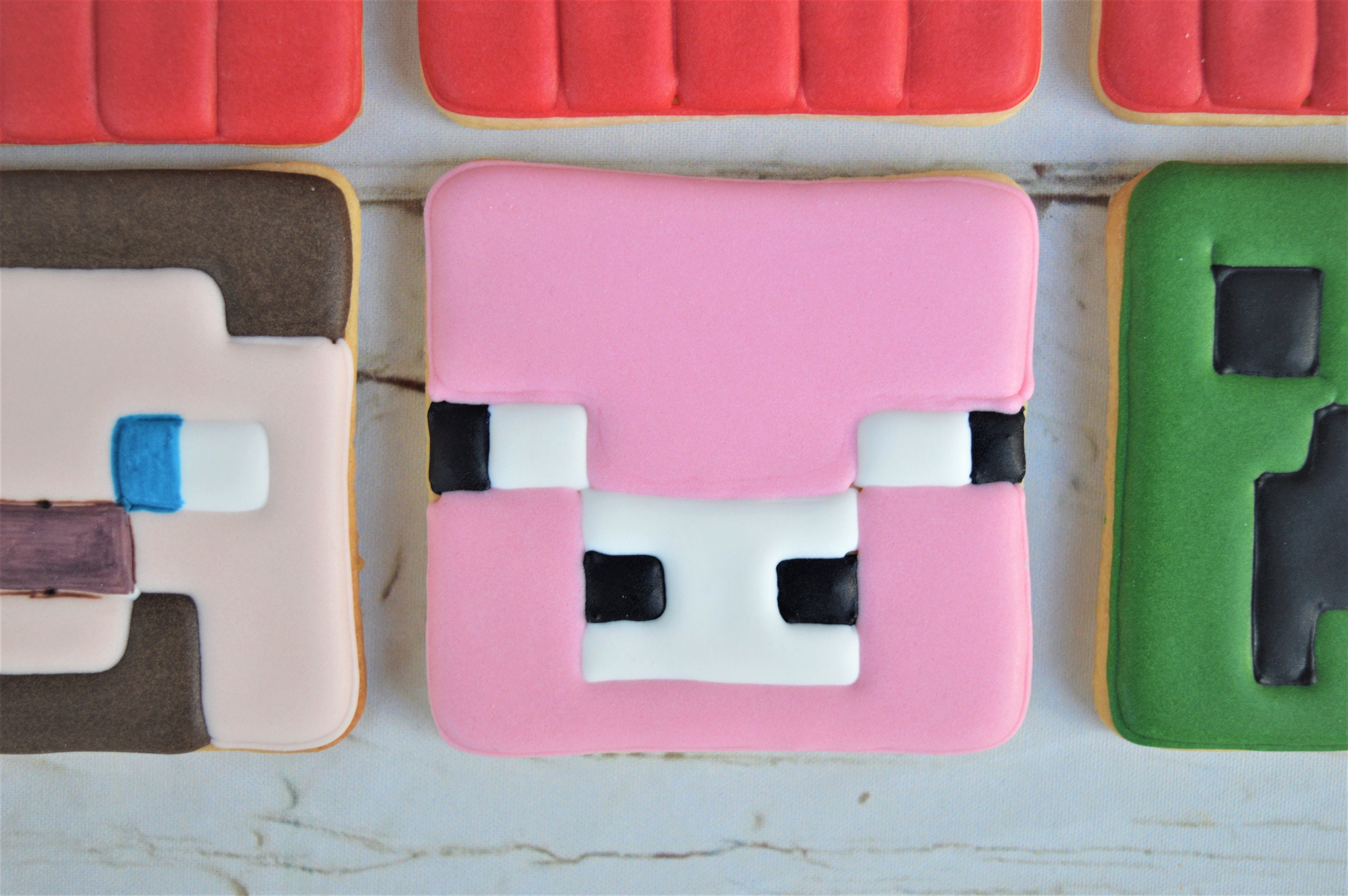 Minecraft Biscuits minecraft Party Birthday Gift - Etsy UK