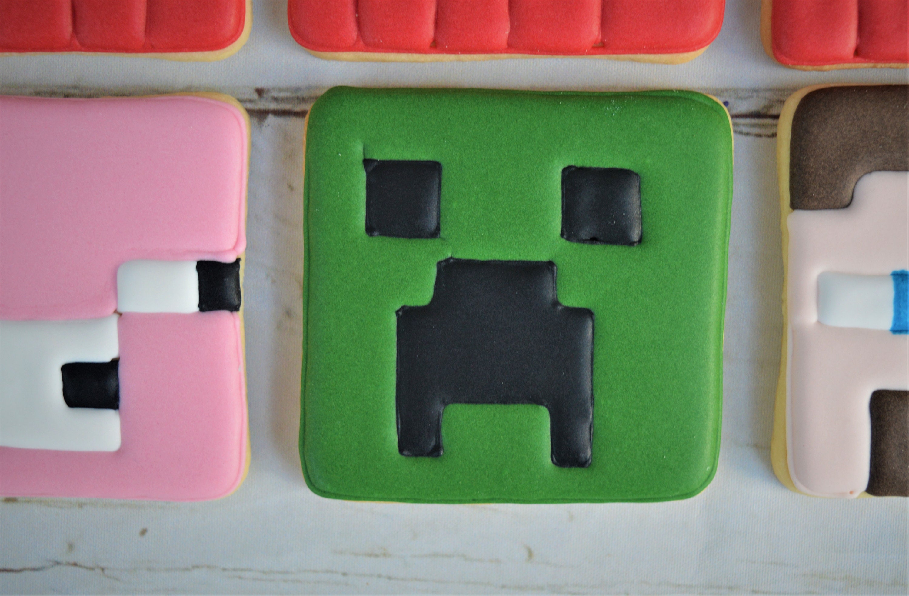 Minecraft Biscuits minecraft Party Birthday Gift - Etsy UK