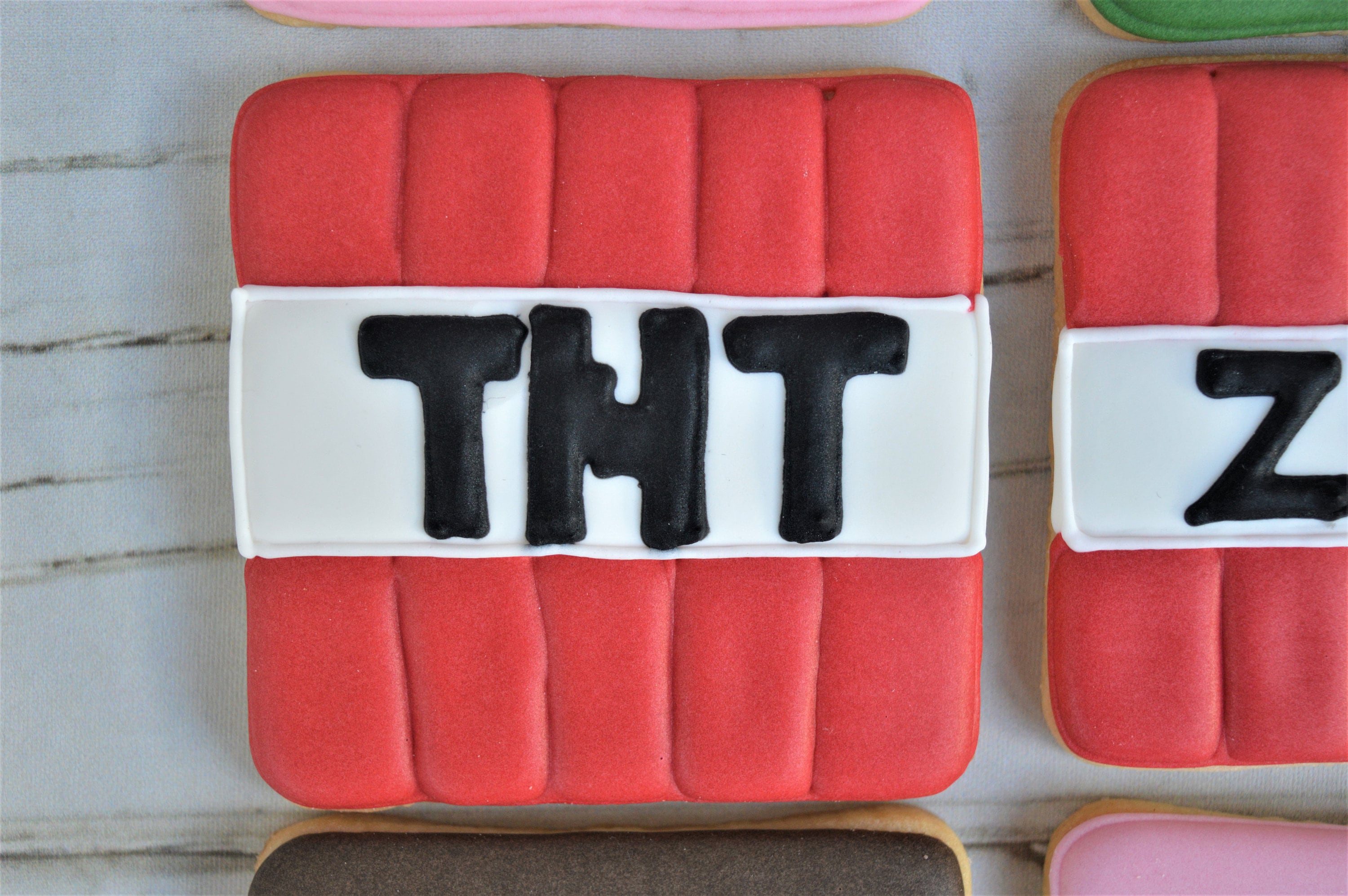 Minecraft Biscuits minecraft Party Birthday Gift - Etsy UK