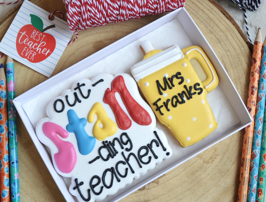 Teacher Appreciation Biscuits-thank You Biscuits-back to School ...
