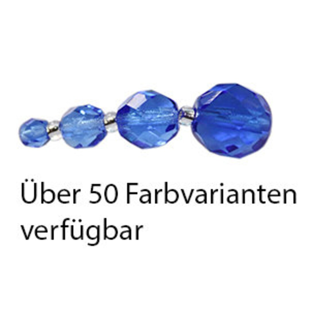 Glass Cut Beads Round 10 Mm Facet Beads in Different Colors - Etsy