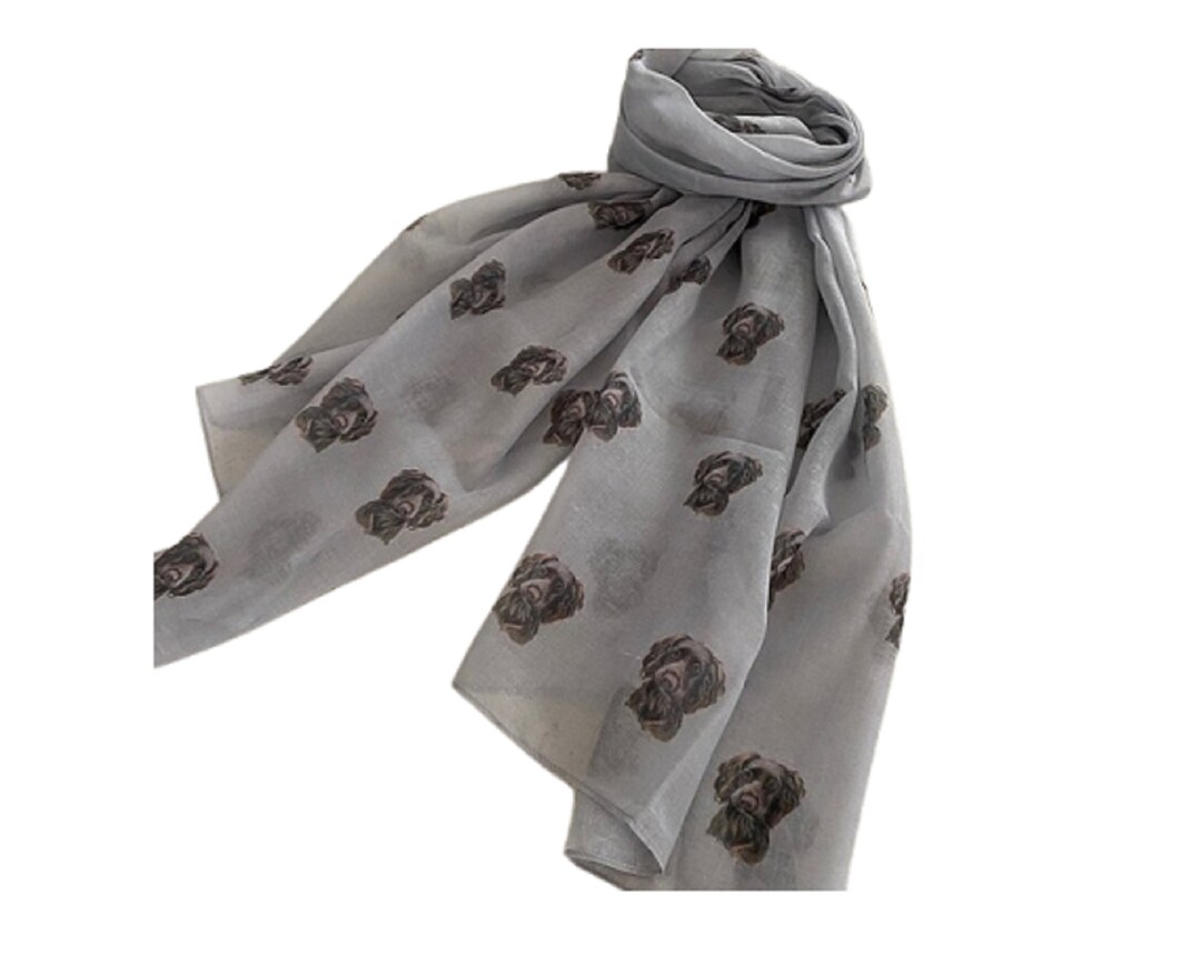 Working Cocker Spaniel Dog Print Ladies Scarf 2 Colour - Etsy