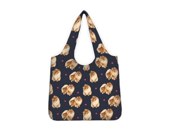 Pomeranian Shopping Bag - Etsy