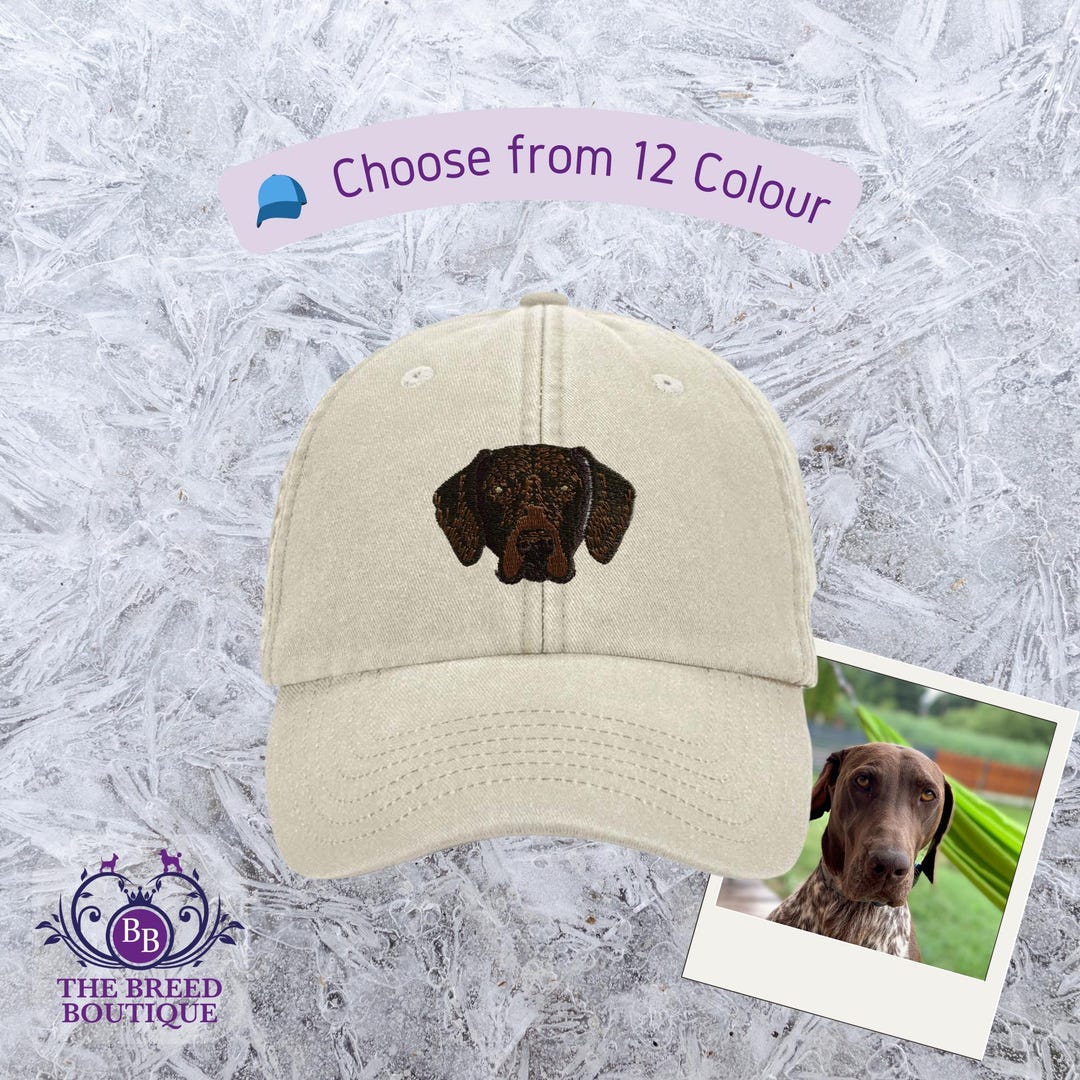 Embroidered German Shorthaired Pointer Baseball Cap - Gift Boxed - Etsy