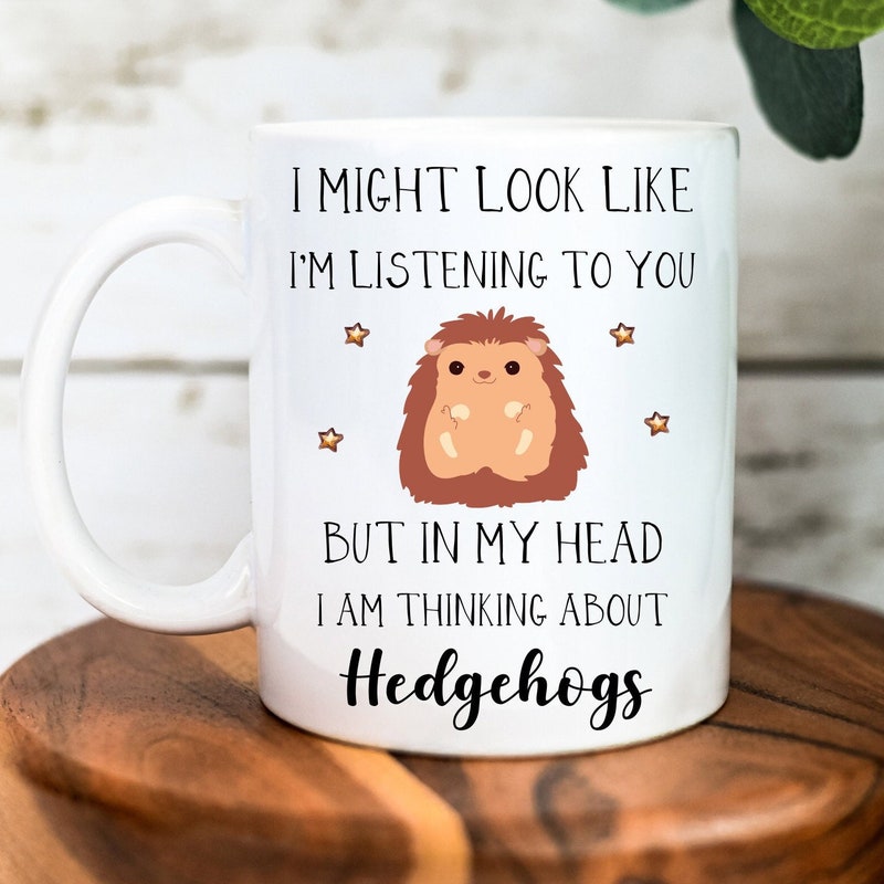 Hedgehog Mug - Etsy
