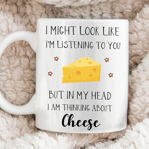 Cheese Gift Funny Cheese Mug Cheese Fan Cheese Lover - Etsy UK