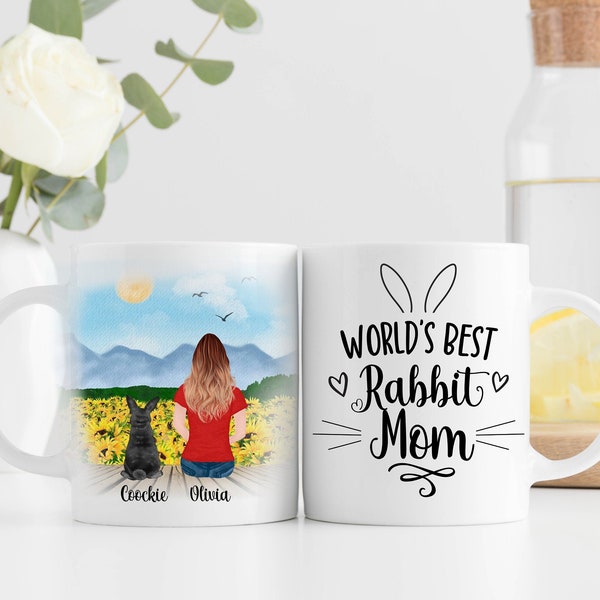 Rabbit Mugs - Etsy