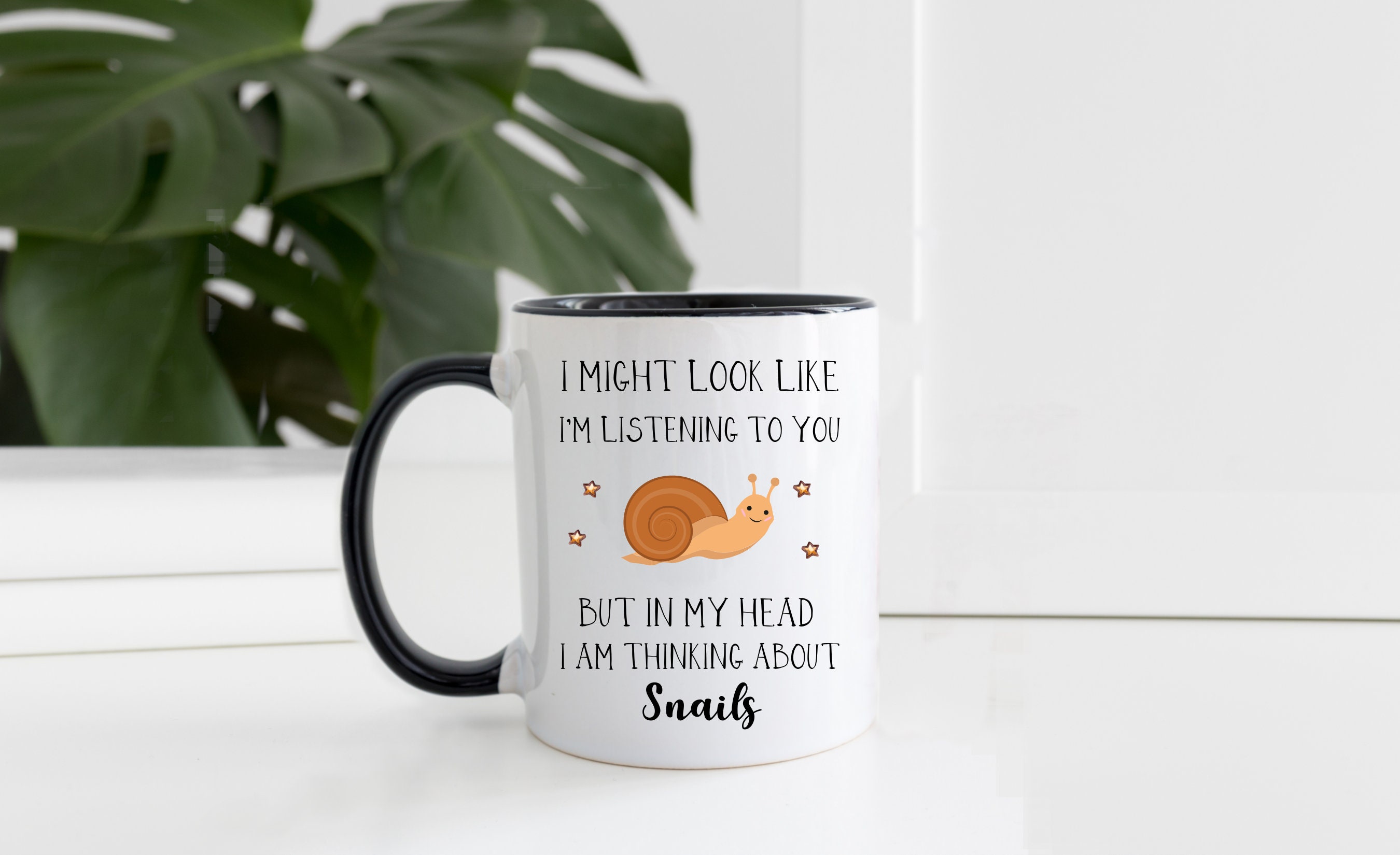 Snail Mug Funny Snail Gifts Snail Lover Gift Snail Fan - Etsy