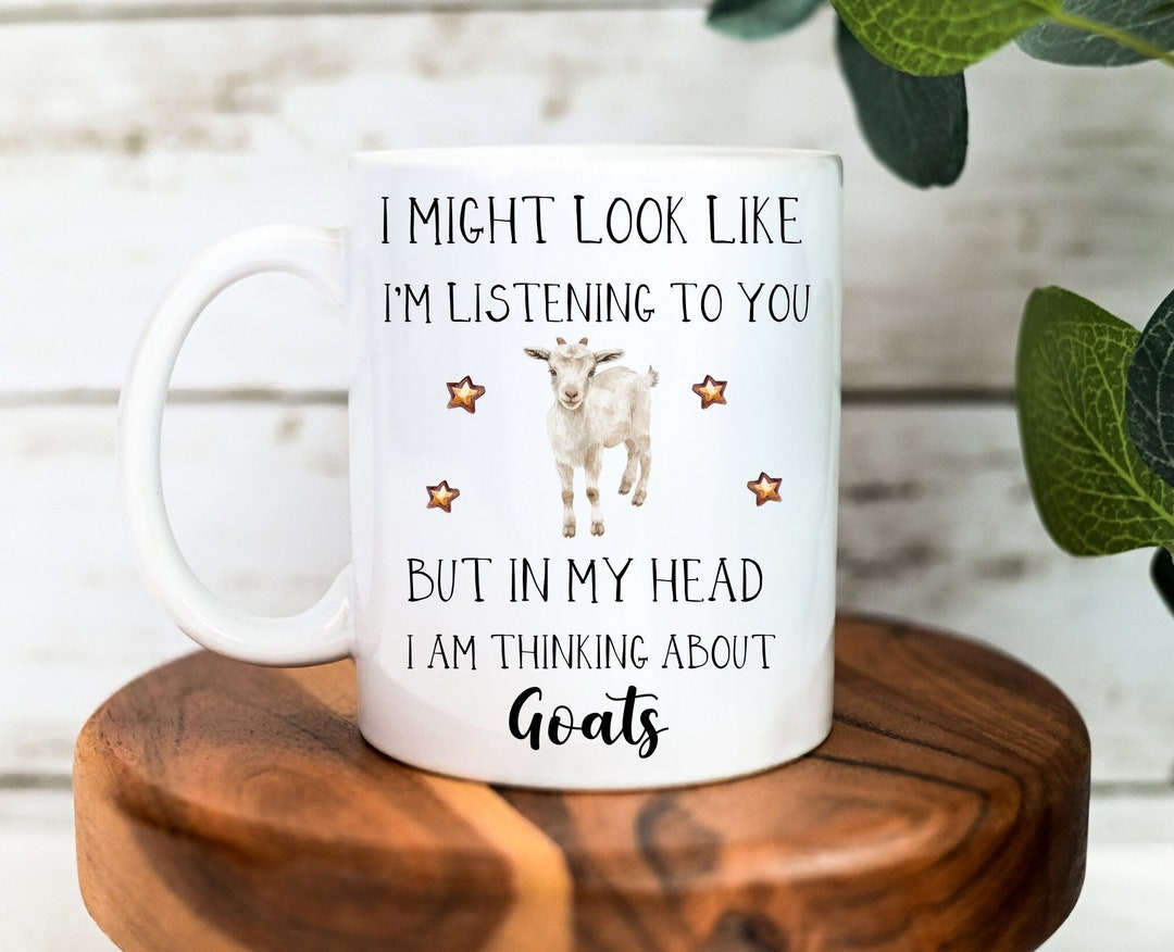 Goat Gift - Goat Mug - Funny Goat Gifts - Goat Lover Gift - Goat Tea ...