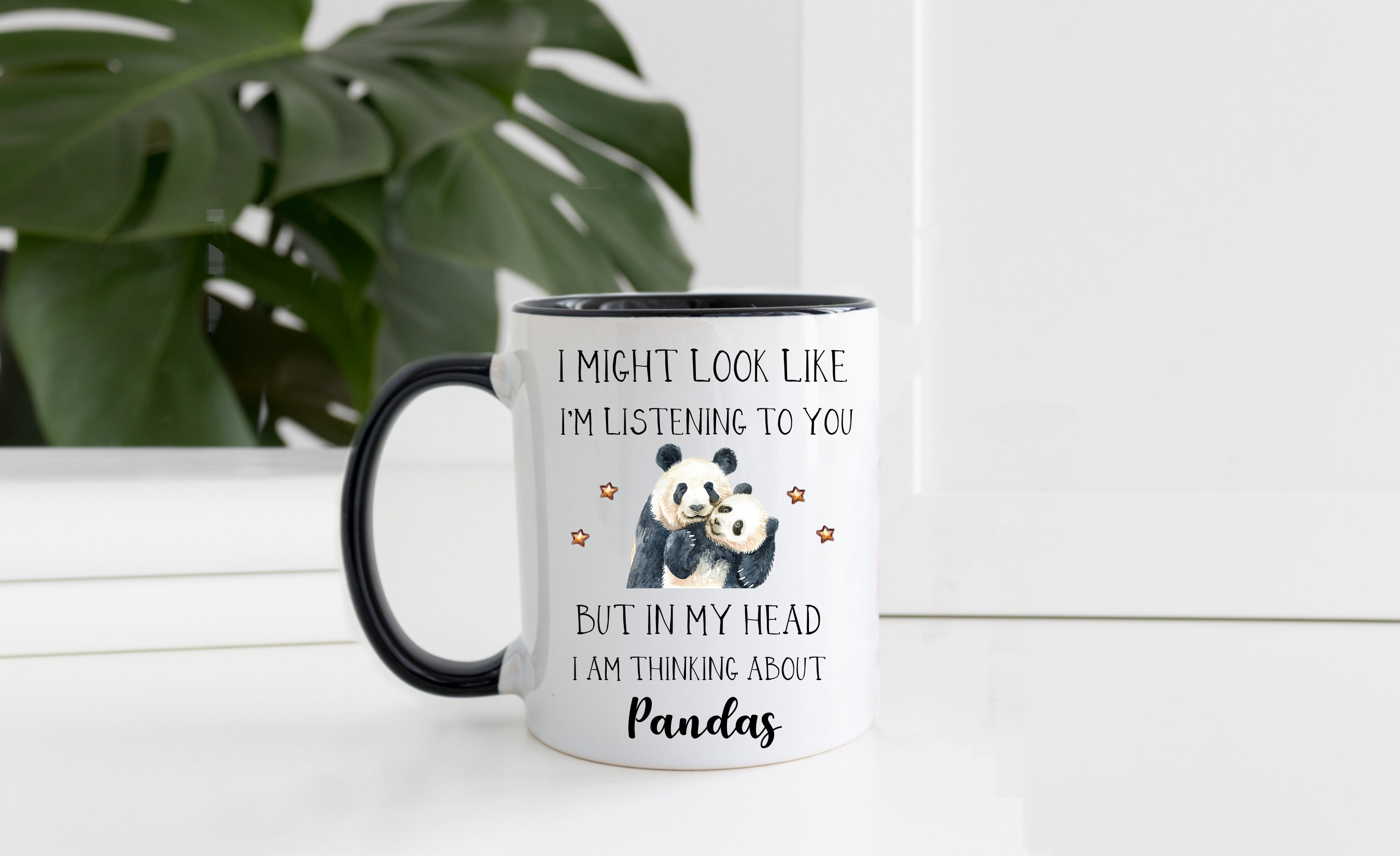 Panda Gift - Cute Panda Mug - Funny Panda Gifts - Panda Lover Gift ...
