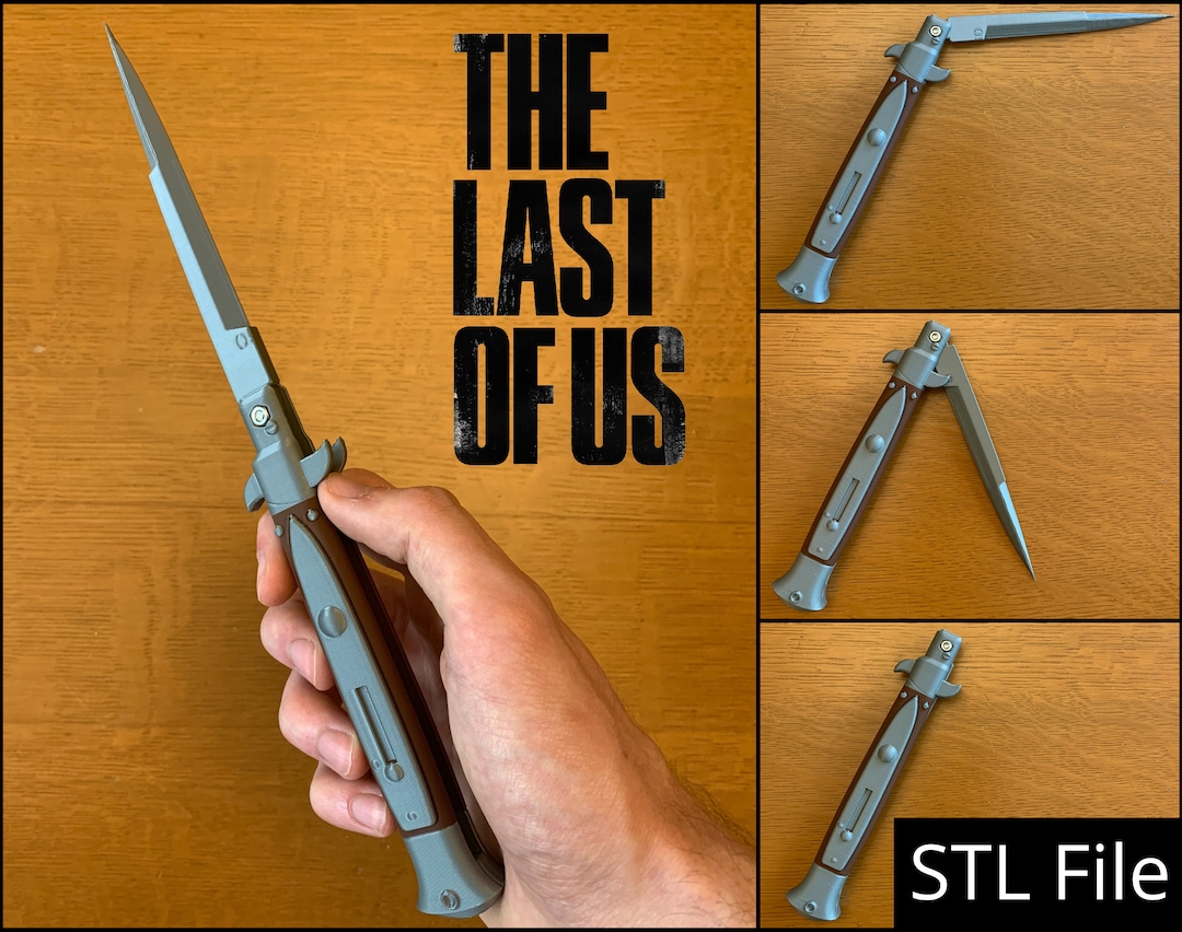 Last of Us Ellie's Switchblade Cosplay Prop STL File - Etsy
