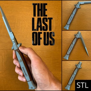 Last of Us Ellie's Switchblade Cosplay Prop STL File - Etsy