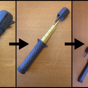 Percy Jackson Riptide Cosplay Sword Pen | EXTENDABLE and RETRACTABLE - Etsy