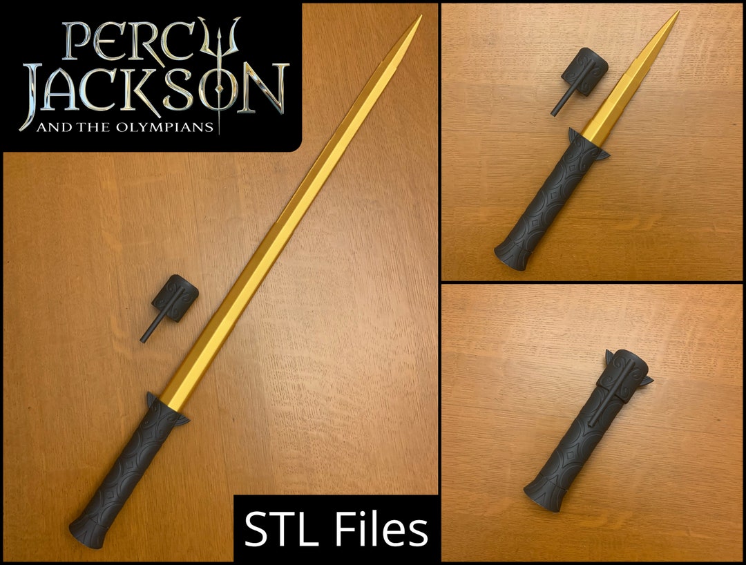 Percy Jackson Riptide Cosplay Sword Pen | 3D Printing Files ...