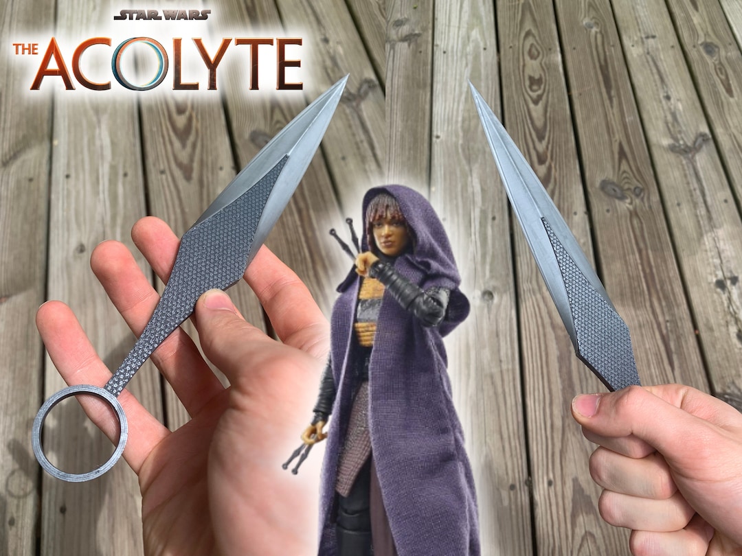 The Acolyte Mae Sith Assassin Dagger Knife Kunai Star Wars Cosplay ...