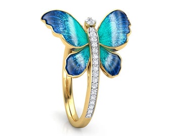 Butterfly Wing Stone - Etsy