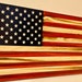 Small Handmade Rustic American Wooden Flag - Etsy