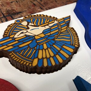 Custom Wooden Assyrian Flag - Etsy