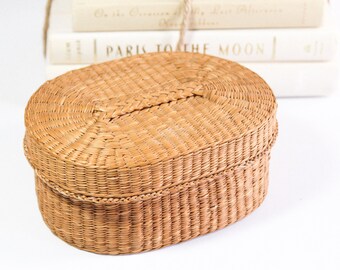 Woven Trinket Box | Etsy