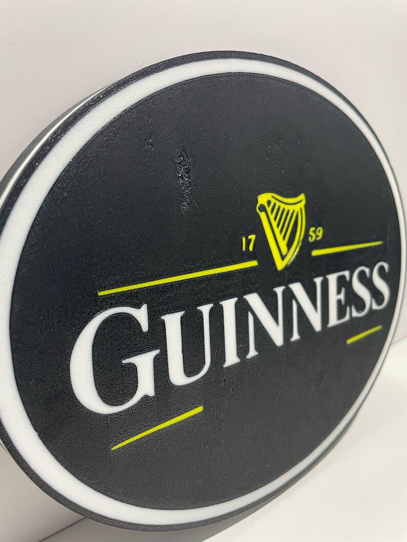 Perfectly Flawed - Guinness 1759 Light Box for Home Bar, Man Cave or ...