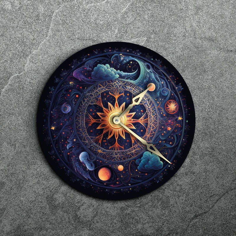Planet Clock - Etsy