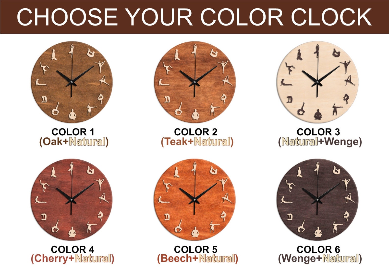 Number Wall Clockclassic Wall Clockminimalist Wall | Etsy