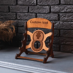 Flute Stand Personalized, Flute Holder Wood, Flute Display Stand, Flute ...