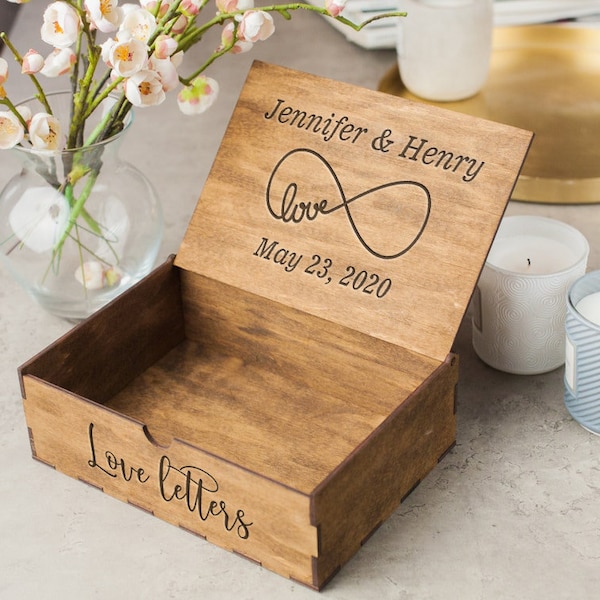 Wooden Keepsake Box - Etsy