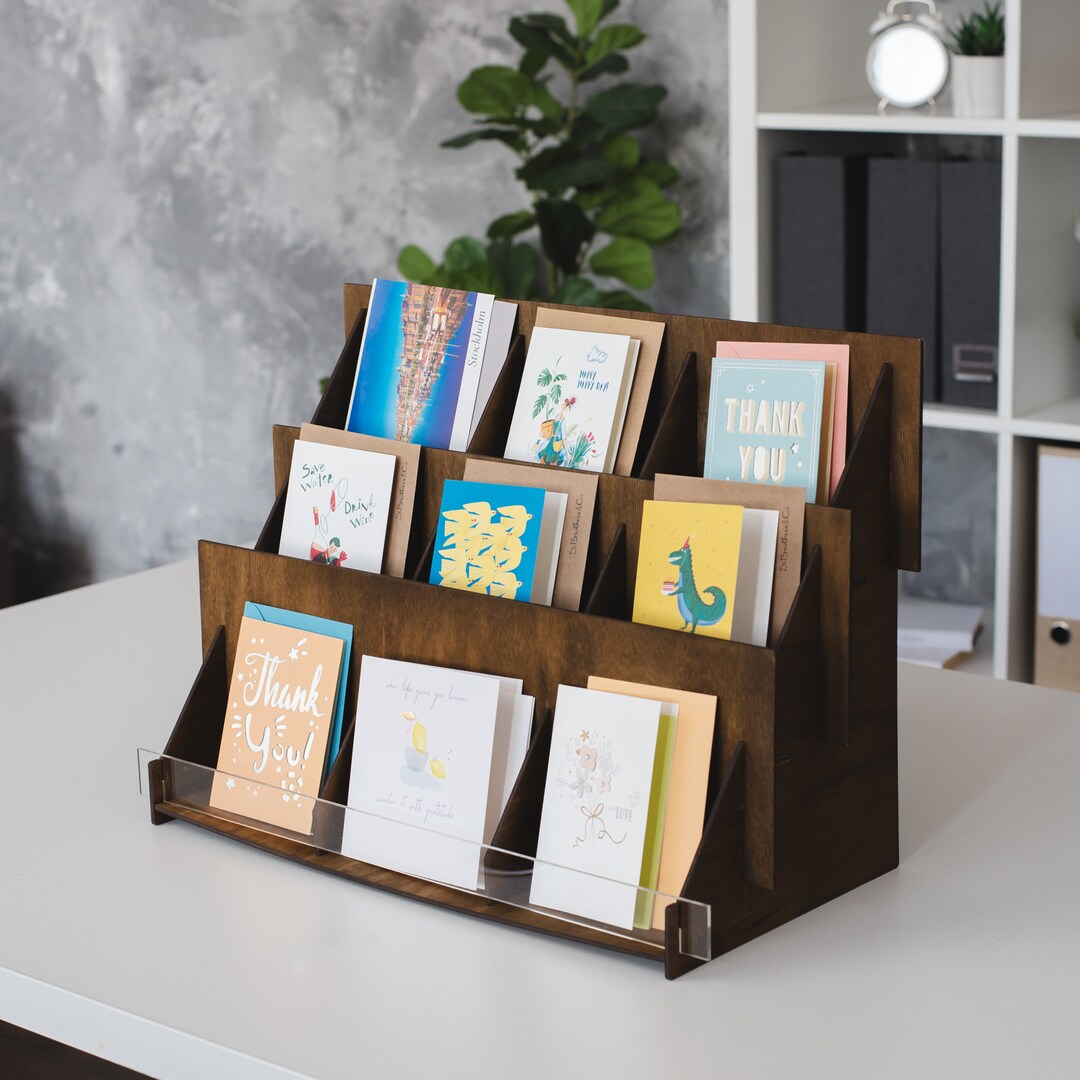 Greeting Card Display for Retail, Greeting Card Holder, Greeting Card ...