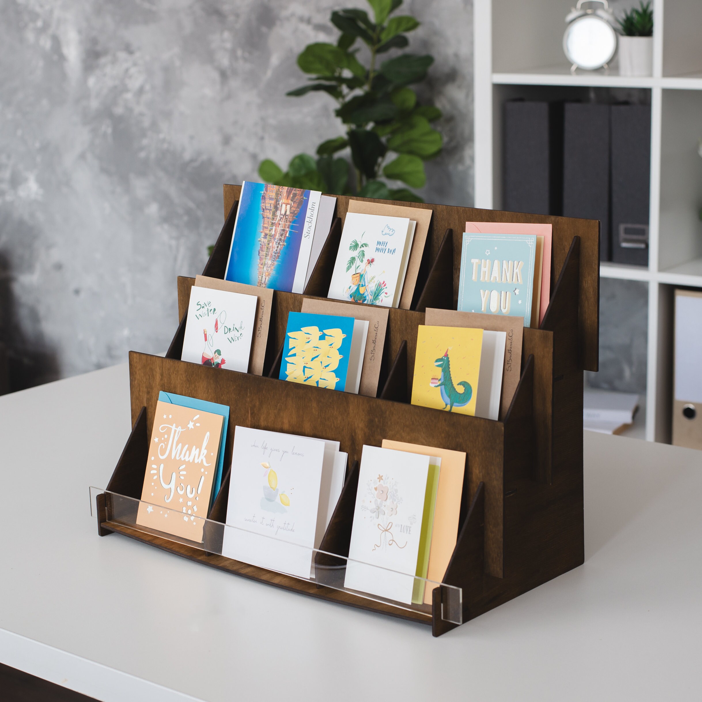 Greeting Card Display for Retail, Greeting Card Holder, Greeting Card ...
