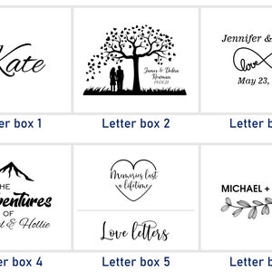 Box for Letters,wooden Letter Box,personalized Memory Keepsake Box ...