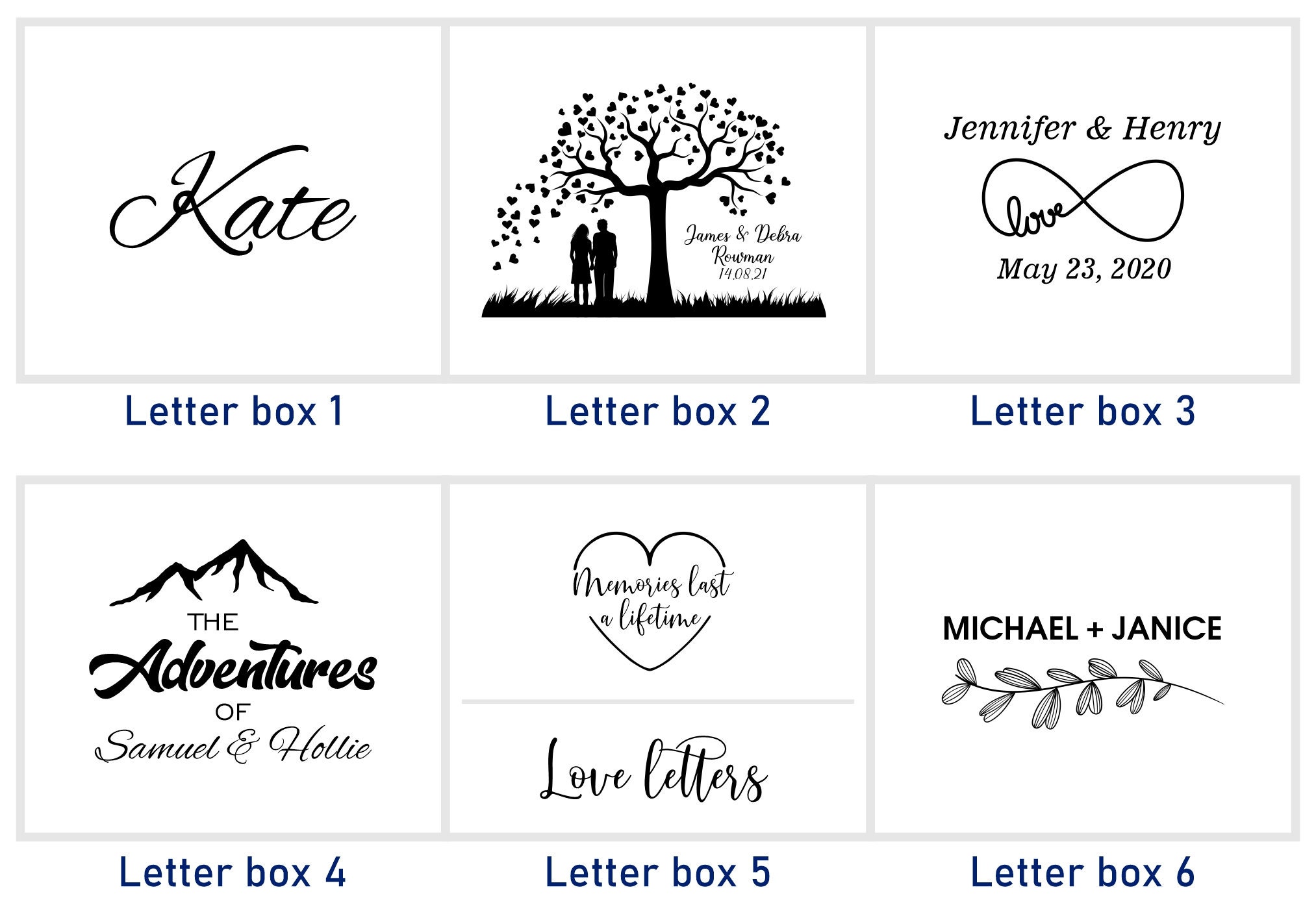 Box for lettersWooden letter boxPersonalized memory keepsake | Etsy