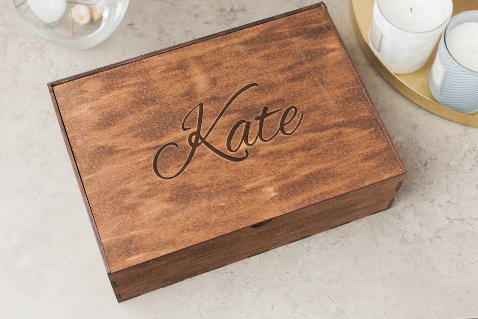 Box for lettersWooden letter boxPersonalized memory keepsake | Etsy