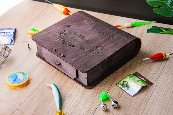 Tackle Box Personalizedtackle Box Organizerjig Boxfishing - Etsy