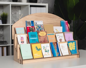 Wood Postcard Stand - Etsy