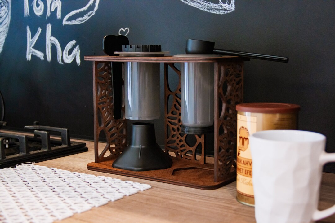 Aeropress Filter Holder Wood, Aeropress Storage, Aeropress Caddy ...