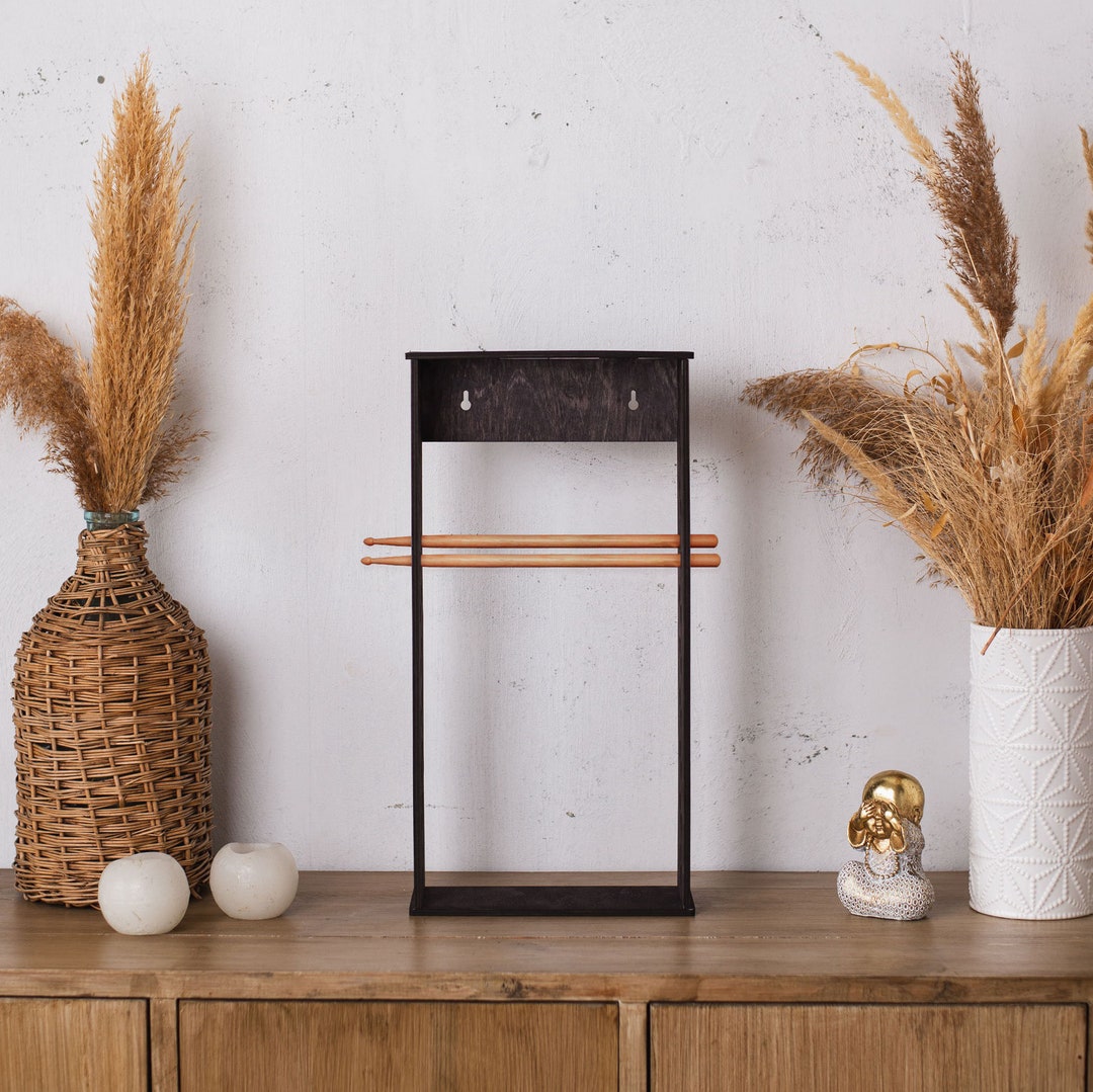 Drumstick Display Box, Drumstick Display Case, Drumstick Holder, Wood ...