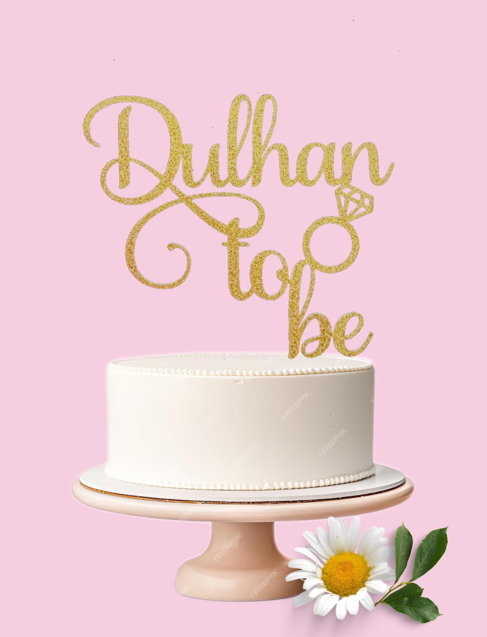 Dulhan to Be Cake Topper for Indian Wedding Cake Topper Bride to Be ...