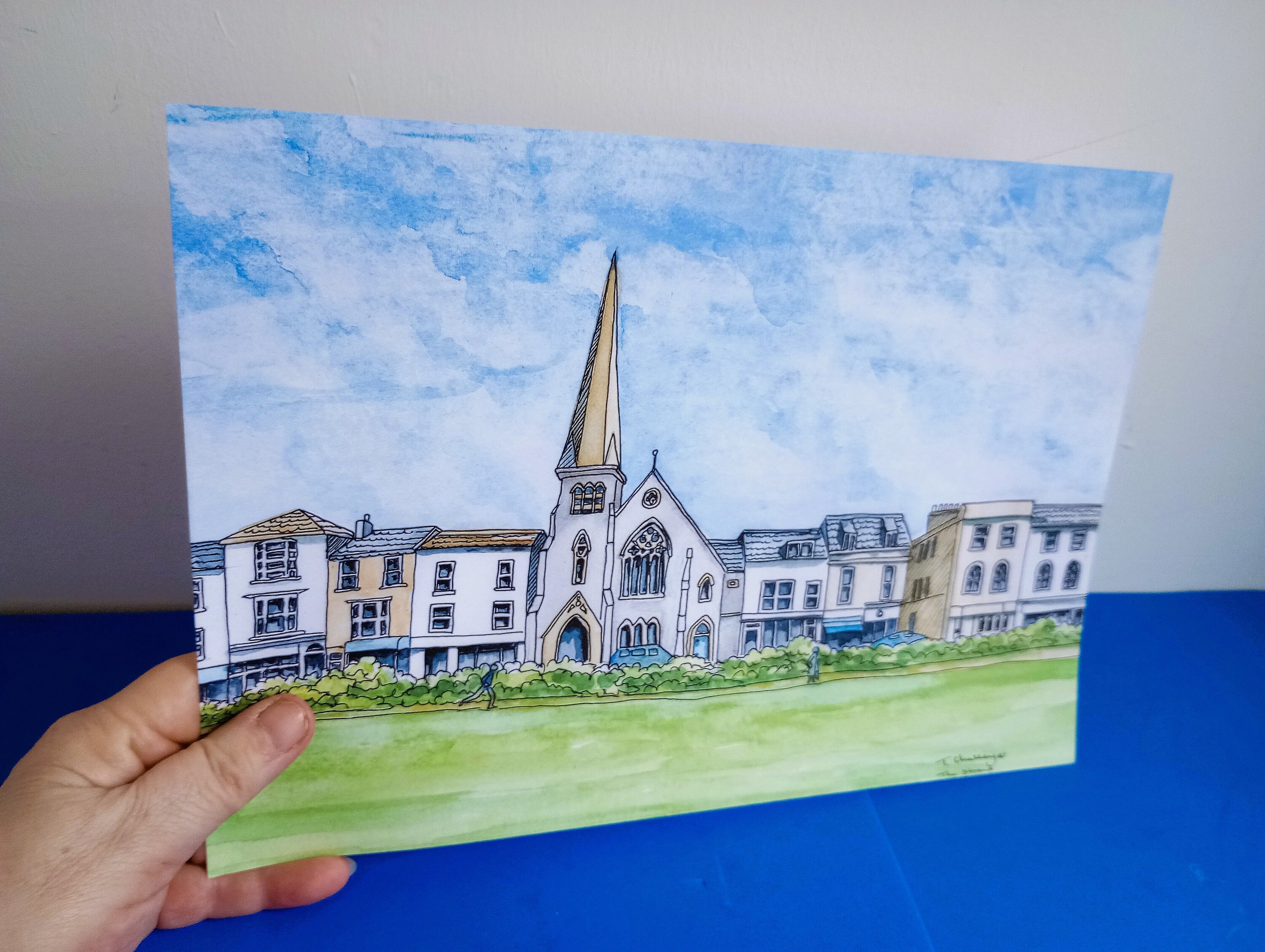 A4 Dawlish Devon Prints, Dawlish Scenes, Dawlish Warren, Dawlish Beach ...