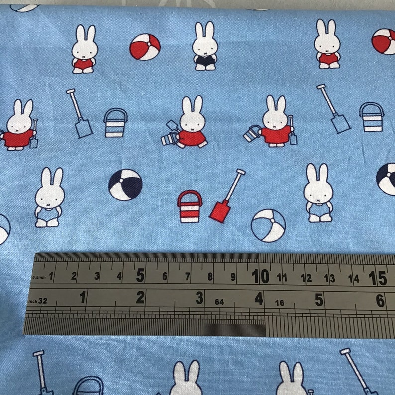 Miffy Fabric Two Metres Miffy Fabric Cotton - Etsy