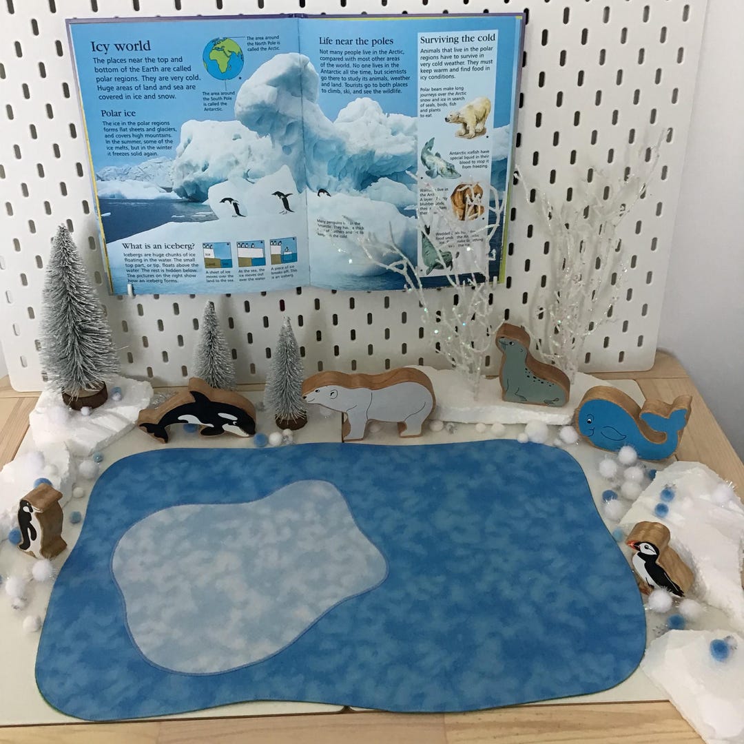 Iceberg Play Mat - Made to Order - UKCA Tested - Reversible Play Mat ...