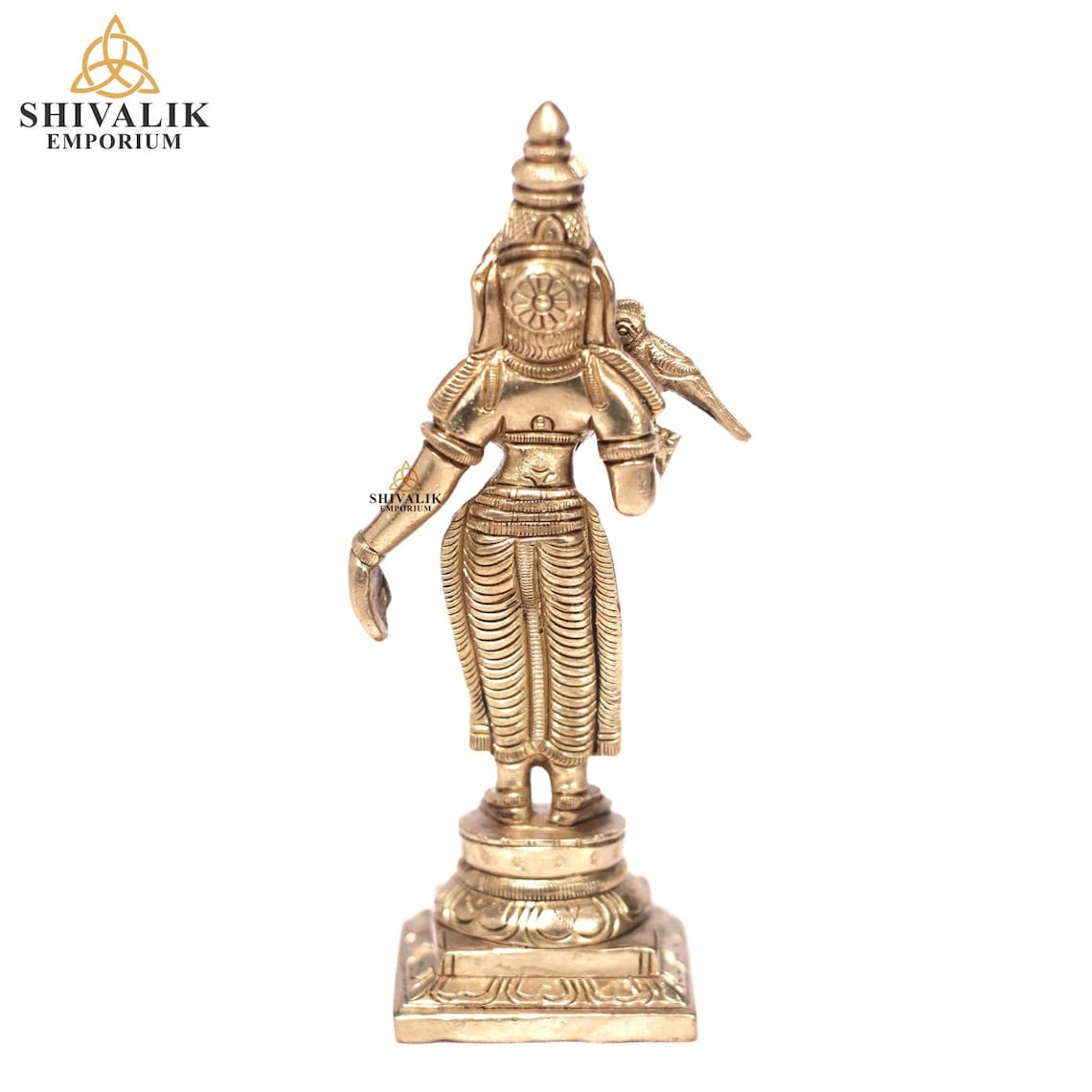 Goddess MEENAKSHI Amman Statue Handmade Brass Meenakshi - Etsy Finland