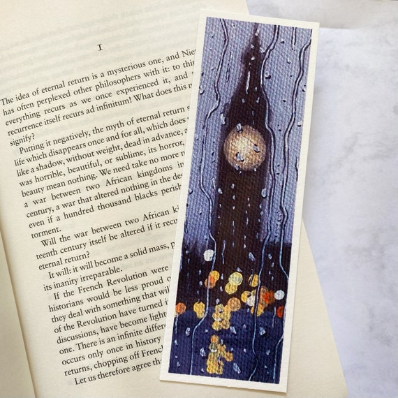 Big Ben Bookmark Print 6x2 Birthday Gift - Etsy