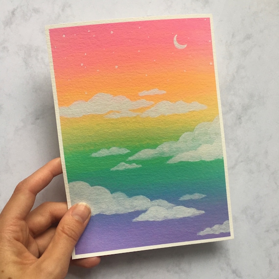 Rainbow paintings store