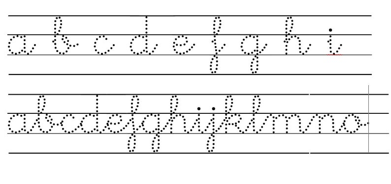 Tracing Font, Include Cursive Font, Customize Worksheet, Learn to Write ...